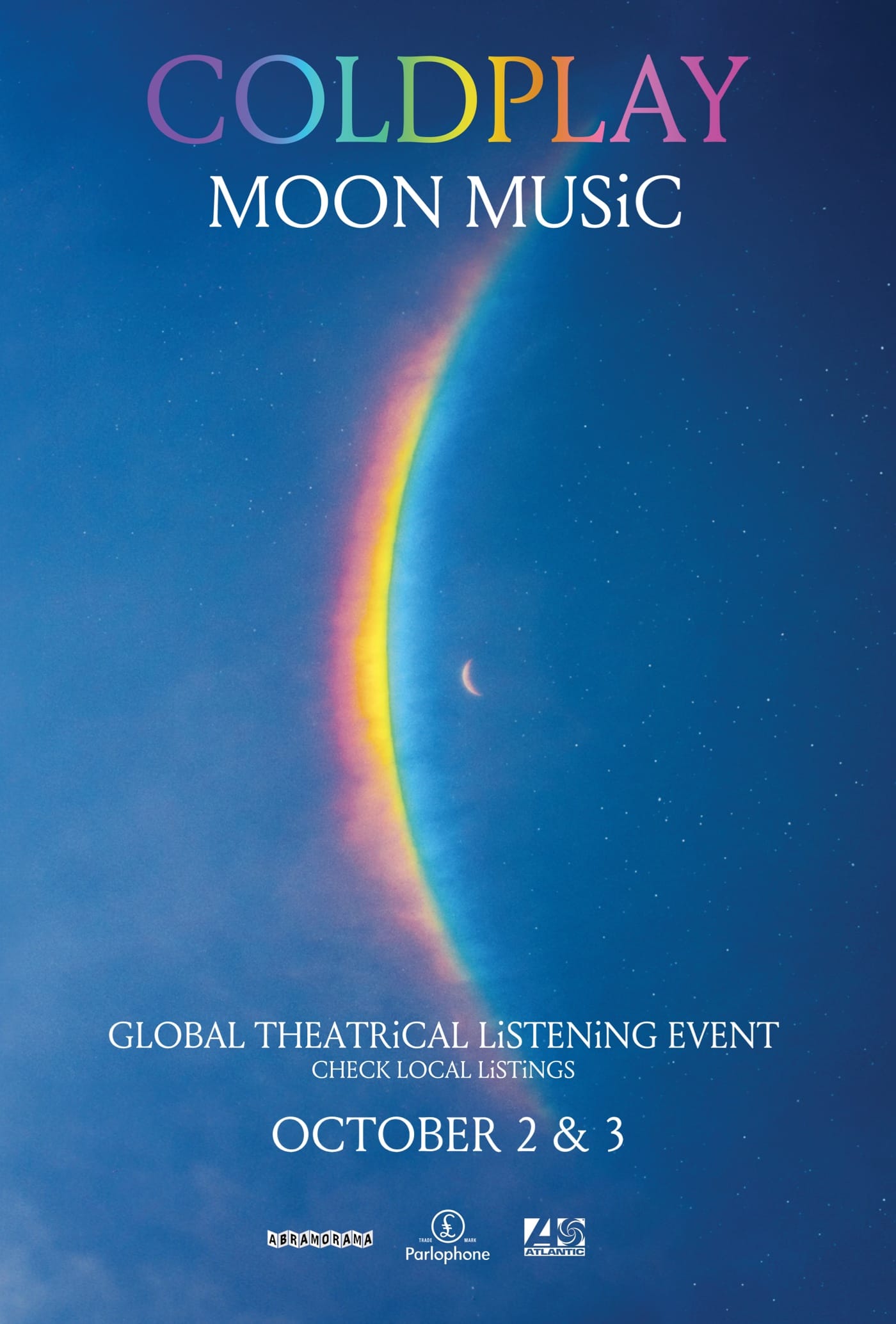 Coldplay Moon Music Global Theatrical Listening Event | Official ...