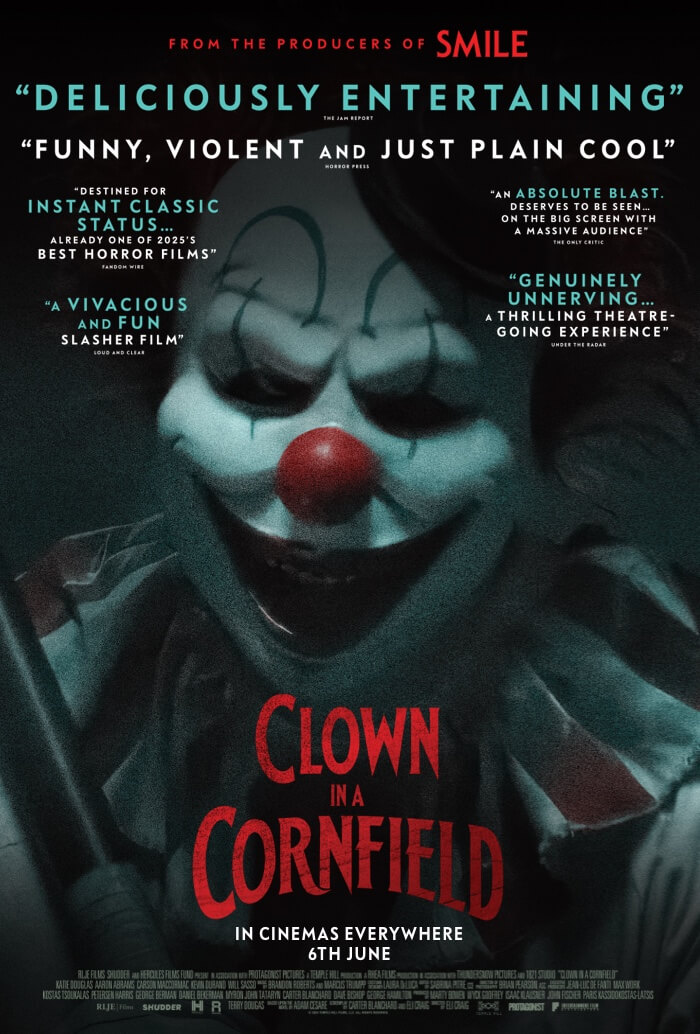 Clown in a Cornfield | Official Website | 6 June 2025
