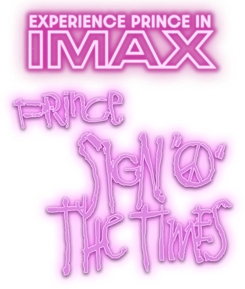 Prince - Sign O’ The Times | Only in IMAX | August 29