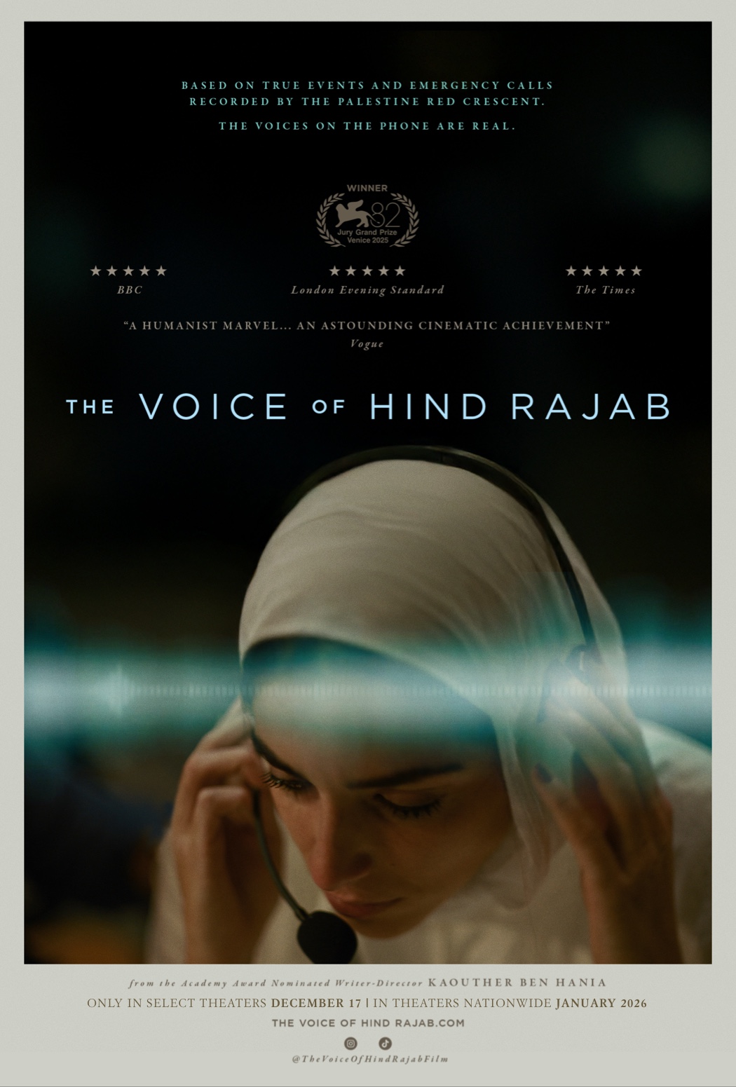 The Voice of Hind Rajab | Official Website | December 17 2025